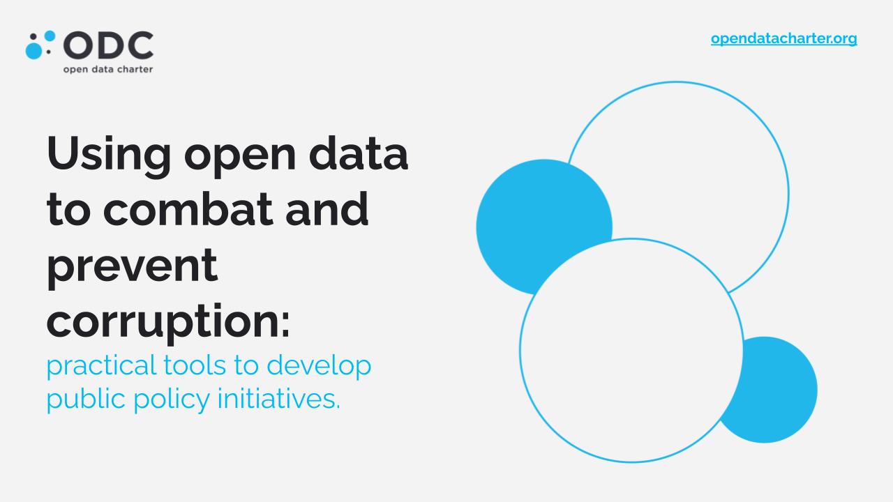 Using open data to combat corruption - Paris Peace Forum