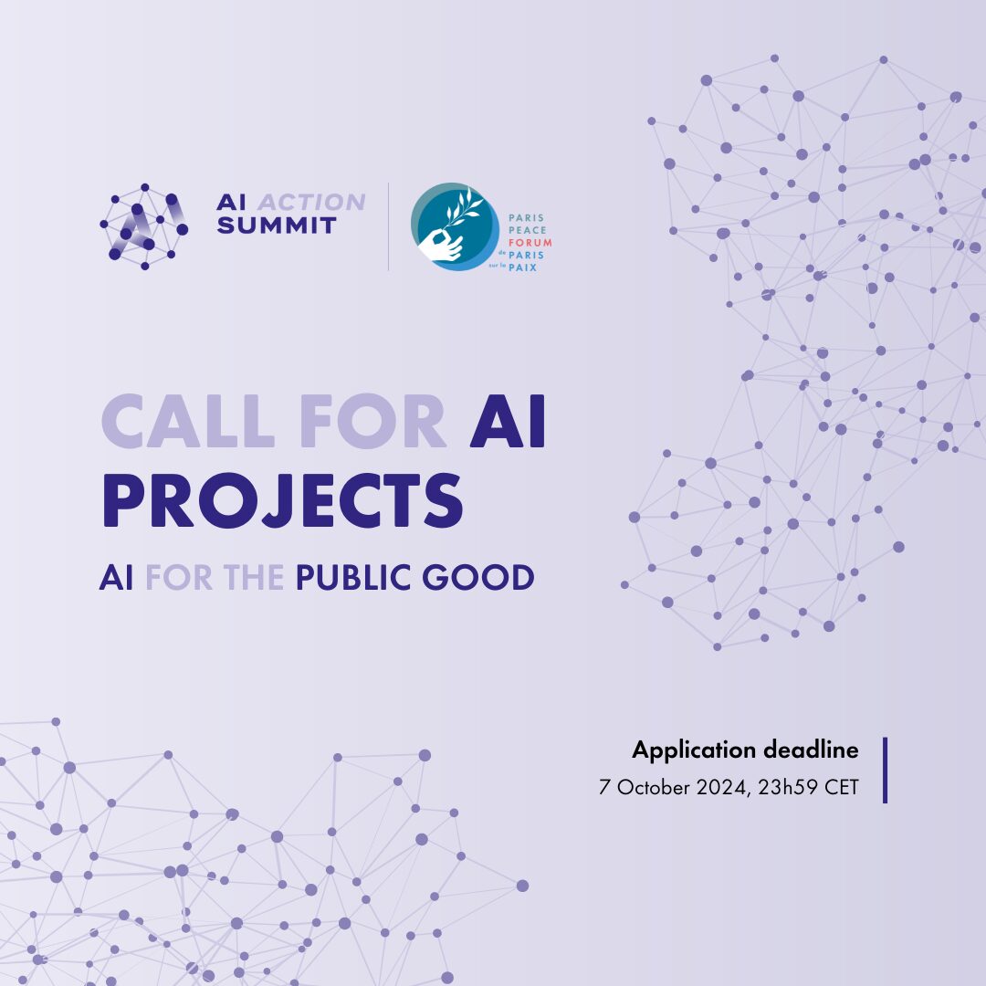 Call for AI Projects - Paris Peace Forum