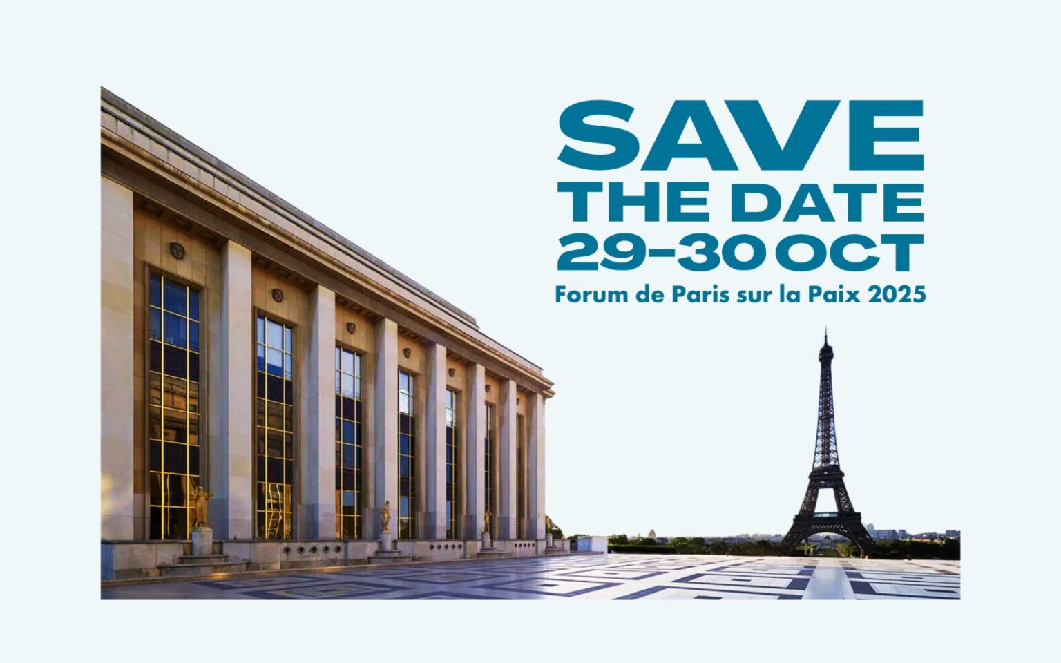 Le Forum de Paris sur la Paix revient pour sa 8e édition les 29 et 30 ...