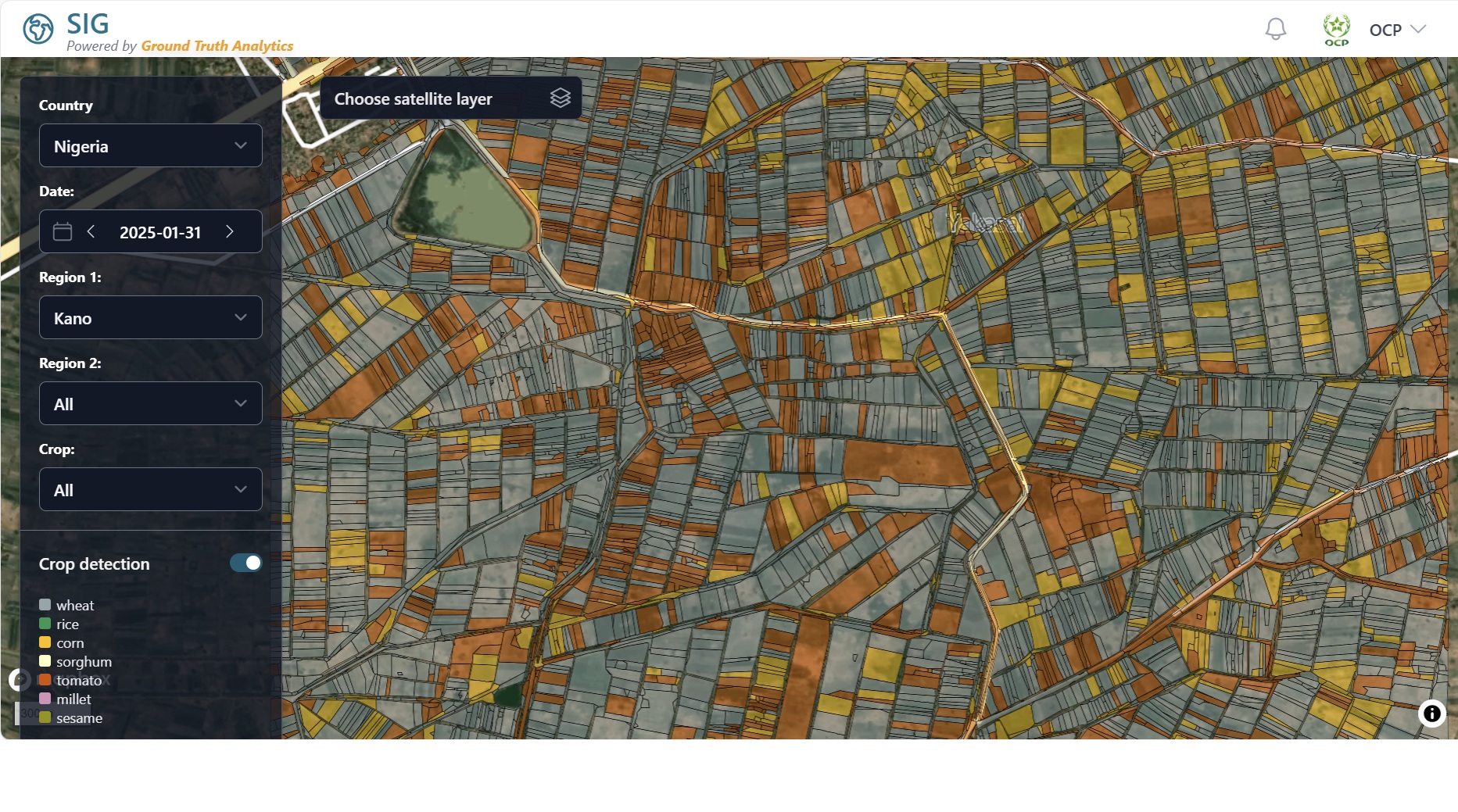 GIS Agri project - Paris Peace Forum